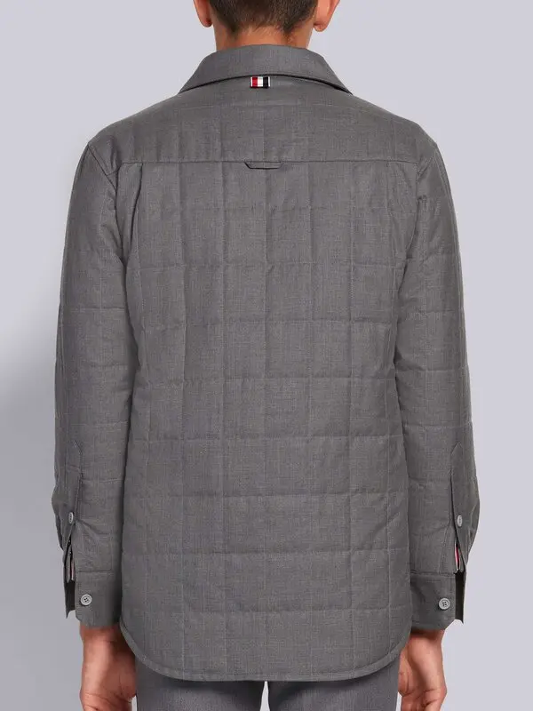 Thom Browne Super 120s Twill Shirt Jacket