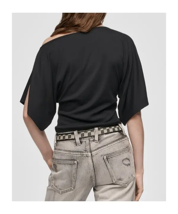 MISBHV Off-the-shoulder Gathered Top