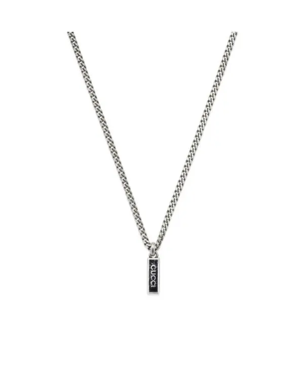 Gucci Logo Pendant Necklace