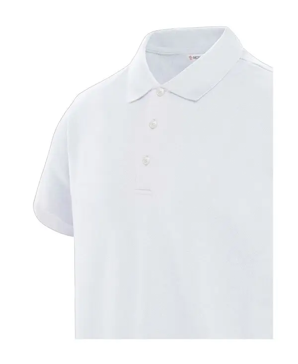 Moncler Pointed Collar Polo Shirt