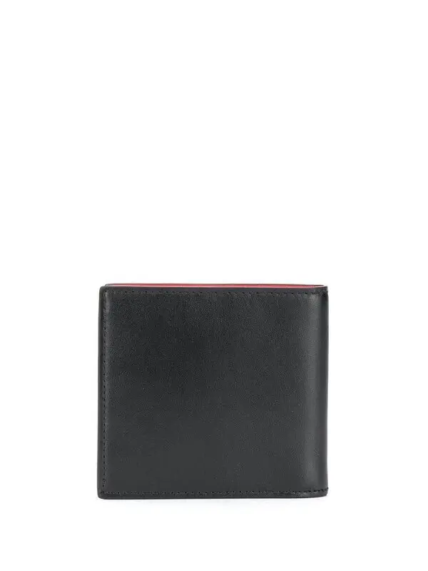 Alexander McQueen Striped Detailed Logo Wallet