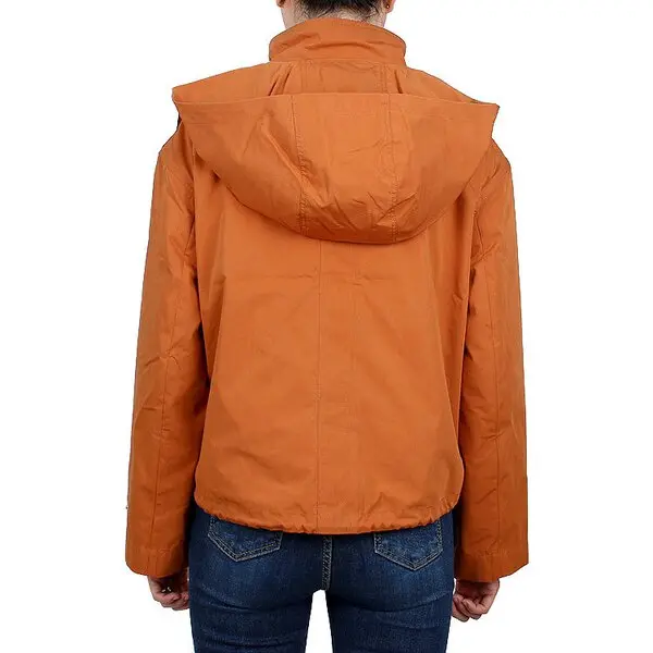 Maison Kitsuné Long Sleeve Hooded Jacket With Letter Detail
