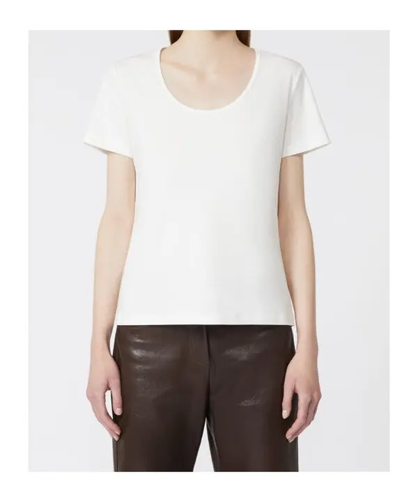 Max Mara Diva Crewneck T-shirt - White