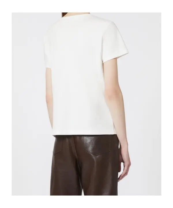 Max Mara Diva Crewneck T-shirt - White