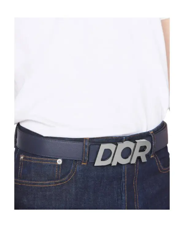 Dior Logo Plaque Belt