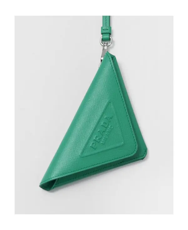 Prada Saffiano Leather Keychain Trick