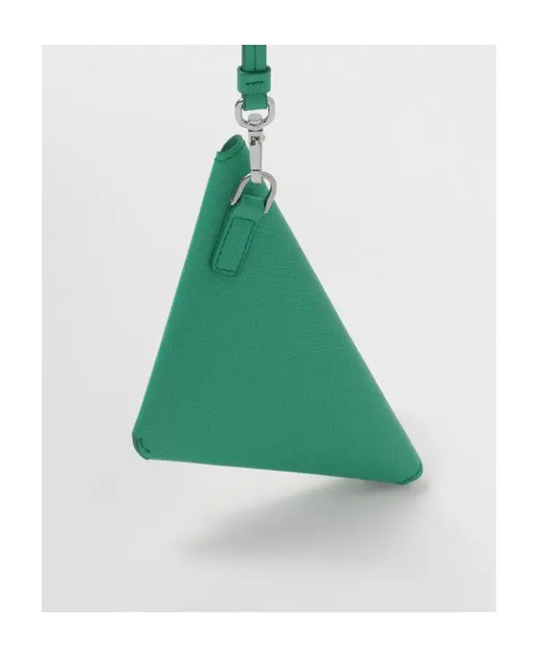 Prada Saffiano Leather Keychain Trick