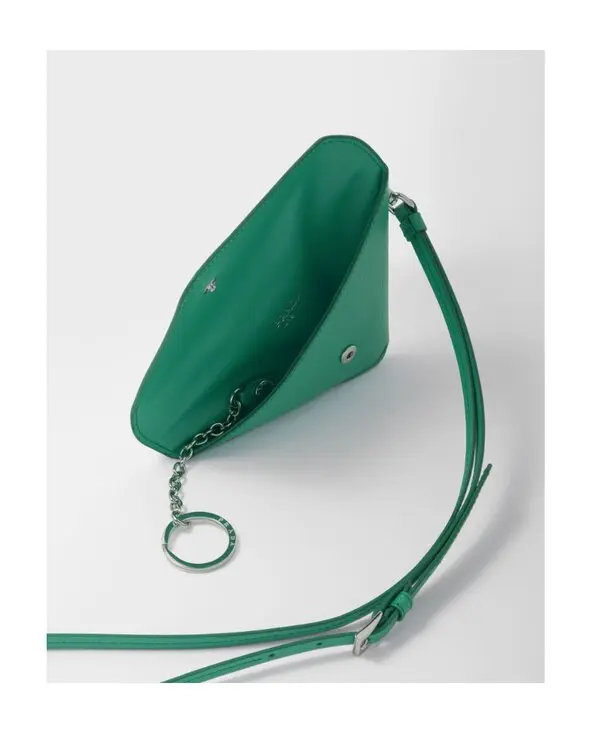 Prada Saffiano Leather Keychain Trick