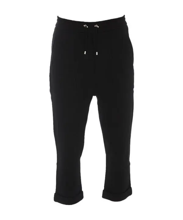 Balmain Drawstring Jersey Pants