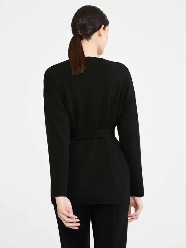 Max Mara Wool Cardigan With Belt