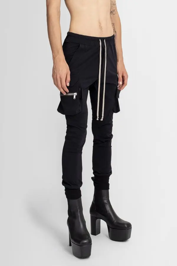 Rick Owens Phlegthon Mastodon Cargo Pants - Black