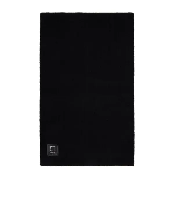 WOOYOUNGMI Rib Scarf - Black
