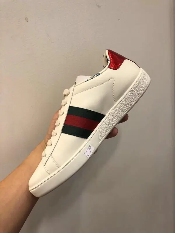Gucci Ace Logo Printed Leisure Sports Sneakers