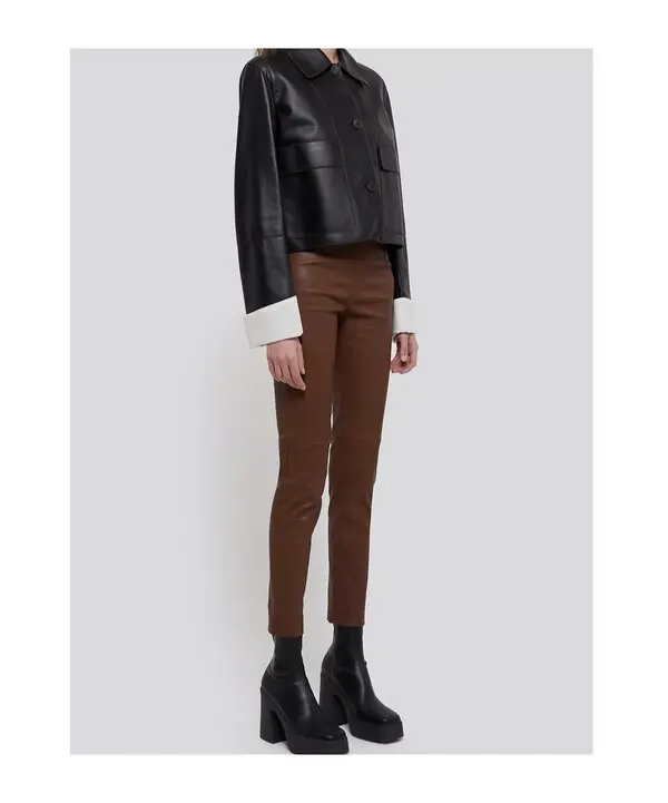 Loewe Nappa Leather Button Jacket