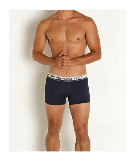 Emporio Armani Elastic Waist Panties - Brown