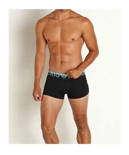 Emporio Armani Elastic Waist Panties - Brown