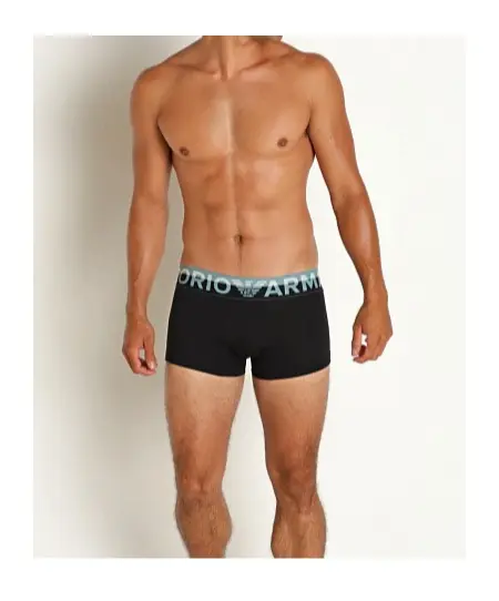 Emporio Armani Elastic Waist Panties - Brown