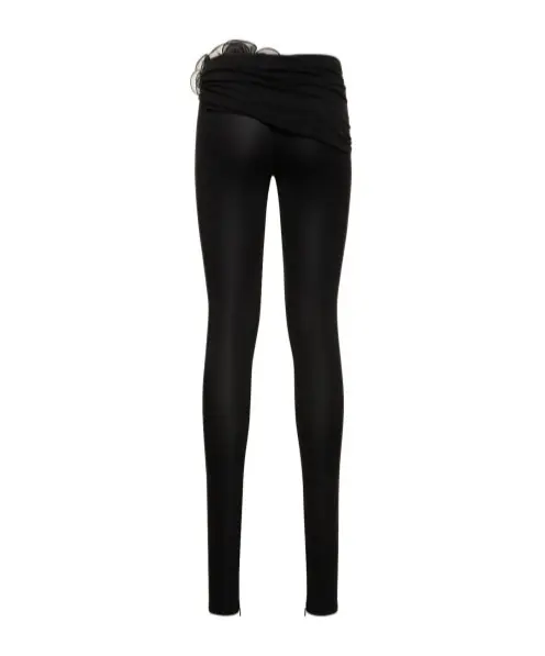 Magda Butrym Draped Jersey Leggings
