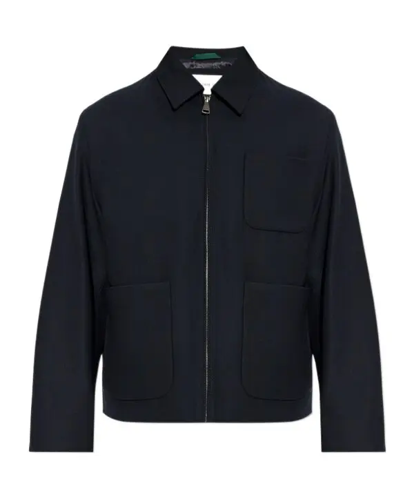 Lacoste Long-sleeved Casual Jacket With Zipper Closure