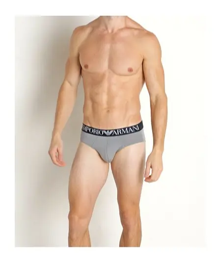 Emporio Armani Elastic Waist Panties - Nude