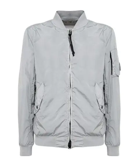 C.P. COMPANY Lens-detail Bomber Jacket - Gray