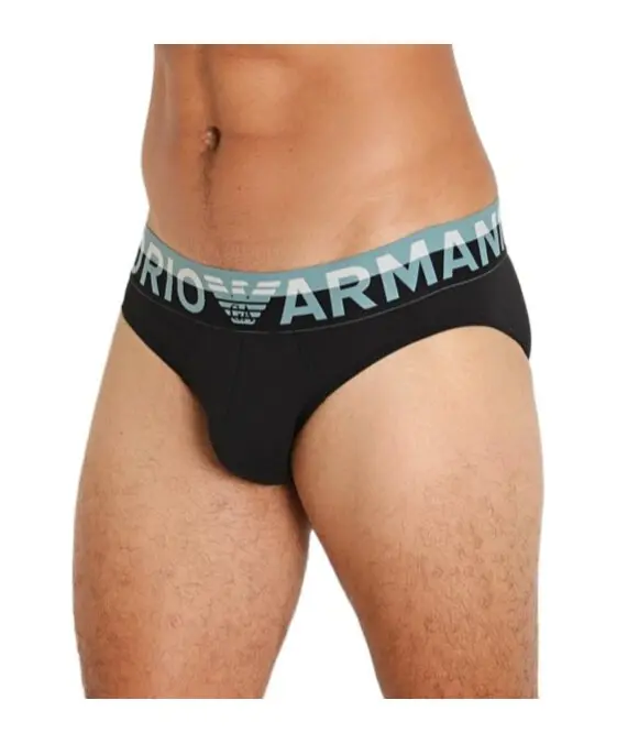 Emporio Armani Briefs Pants - Black