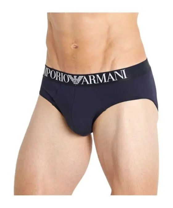 Emporio Armani Logo Underwear - Navy Blue