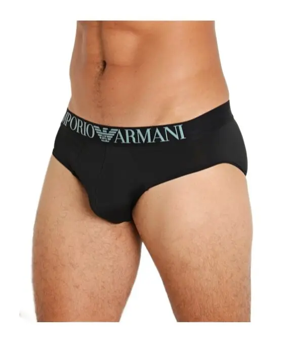 Emporio Armani Logo Underwear - Black