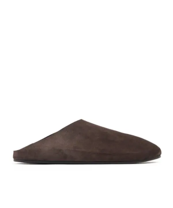 THE ROW Hudson Leather Slides