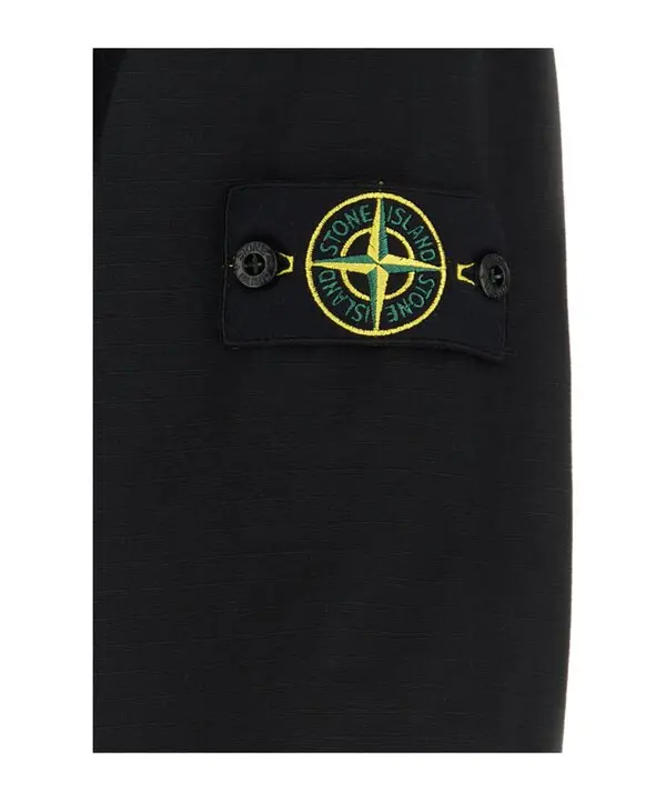 Stone Island Collared Long-sleeve Shirt