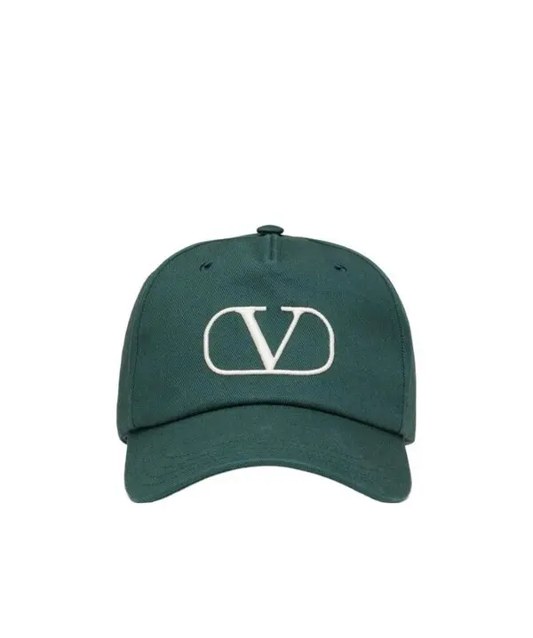 Valentino Garavani Vlogo Baseball Cap - Green