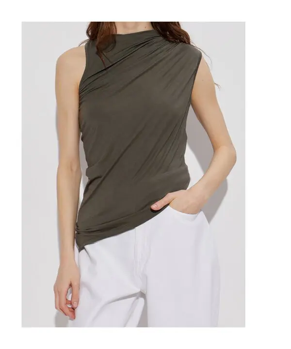 IRO PARIS Zorya Draped Asymmetric Top