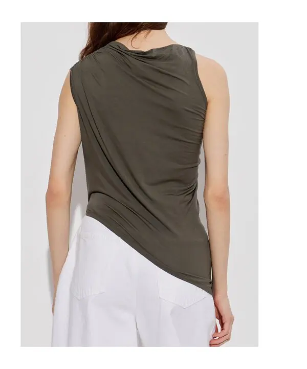 IRO PARIS Zorya Draped Asymmetric Top