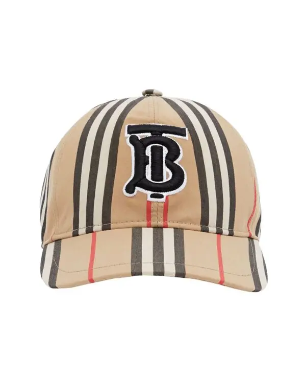 Burberry Monogram Striped Baseball Cap