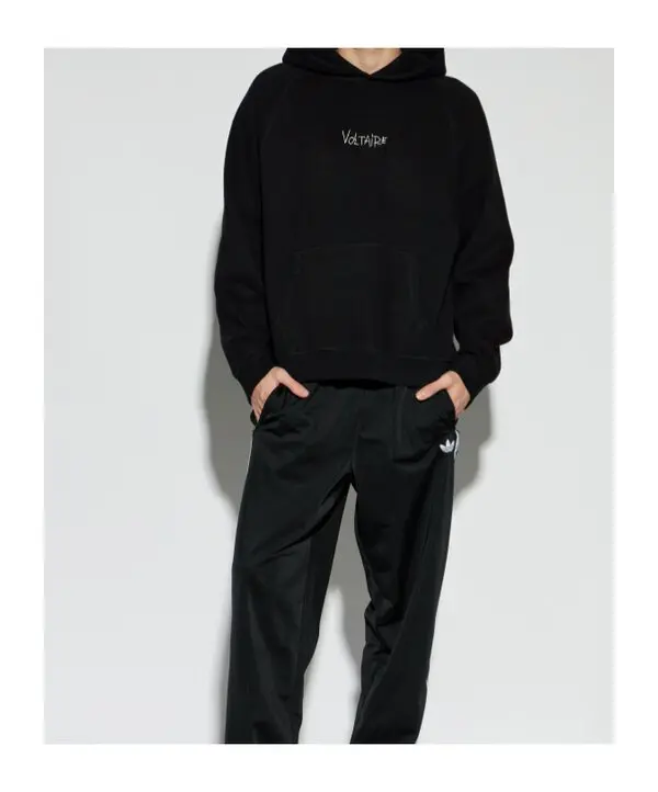 Zadig&Voltaire Long-sleeved Hooded Sweatshirt With Letter Pattern