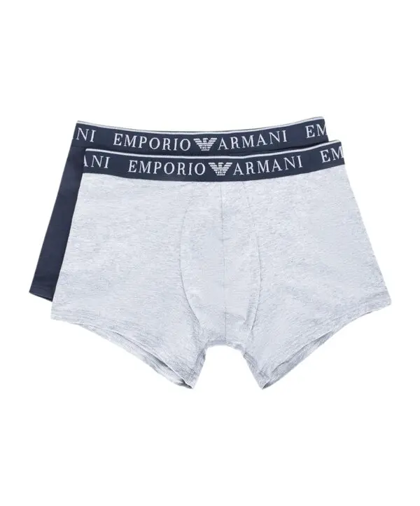Emporio Armani Elastic Waist Underwear Two-piece - White
