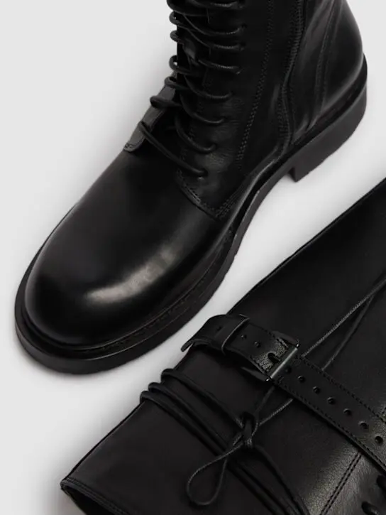 ANN DEMEULEMEESTER Santiago Lace-up Knee-high Boots