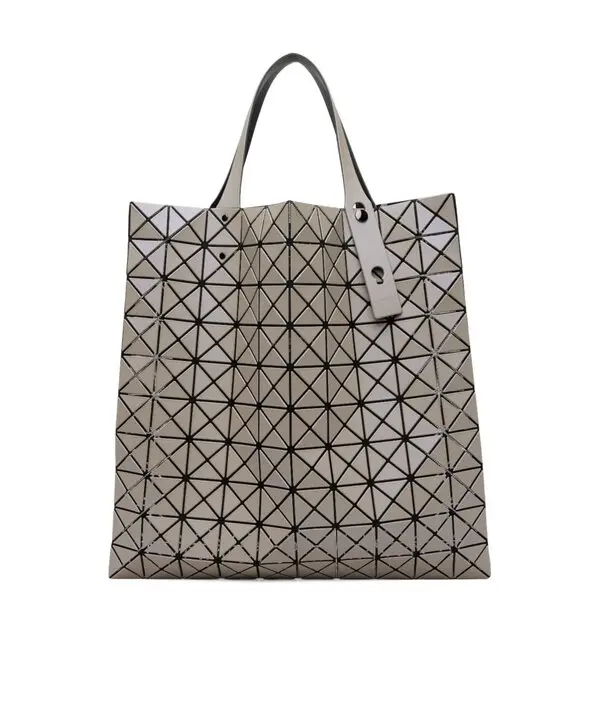 Issey Miyake Geometric Pattern Tote Bag - Gray