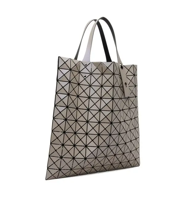 Issey Miyake Geometric Pattern Tote Bag - Gray