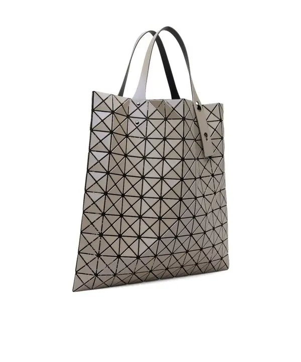 Issey Miyake Geometric Pattern Tote Bag - Gray