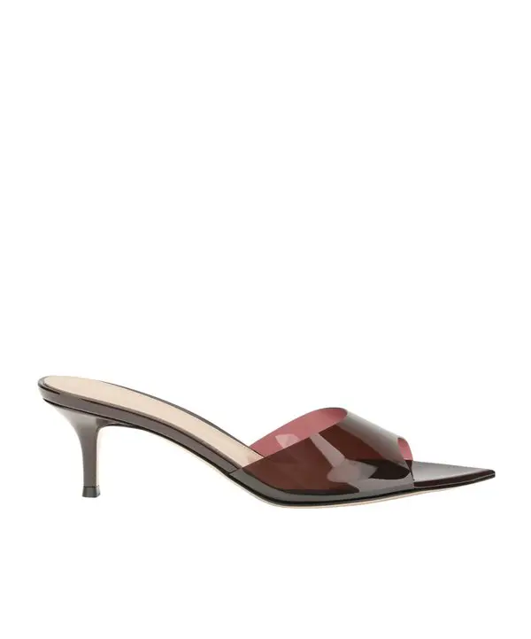 GIANVITO ROSSI Elle Pointed-toe Mules - Multicolor