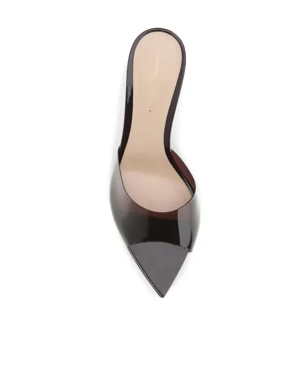 GIANVITO ROSSI Elle Pointed-toe Mules - Multicolor