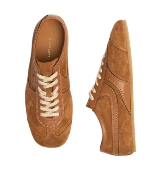 Dries Van Noten Suede Leather Sneakers