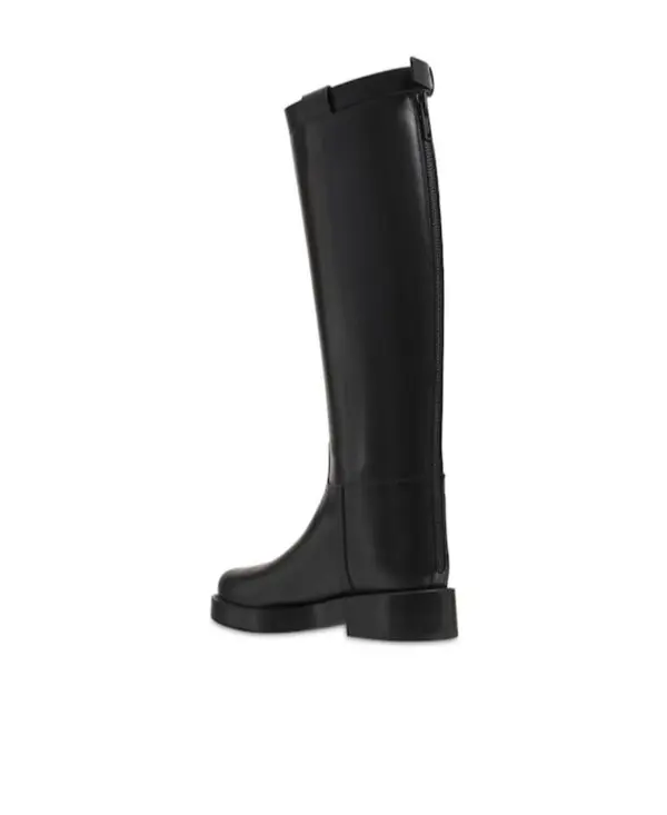 ANN DEMEULEMEESTER Buckled Knee-high Boots