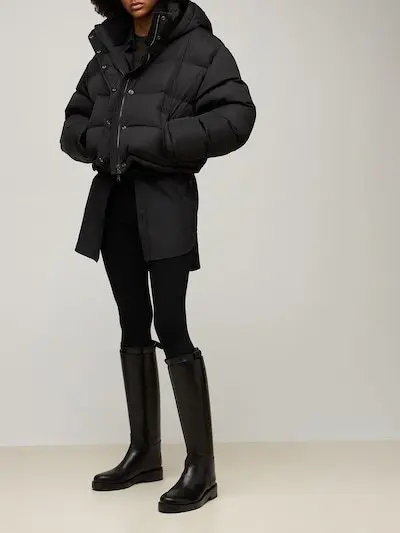 ANN DEMEULEMEESTER Buckled Knee-high Boots