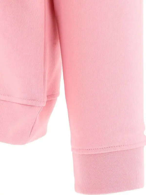 GANNI Pullover Sweatshirt With Embroidered Logo - No
