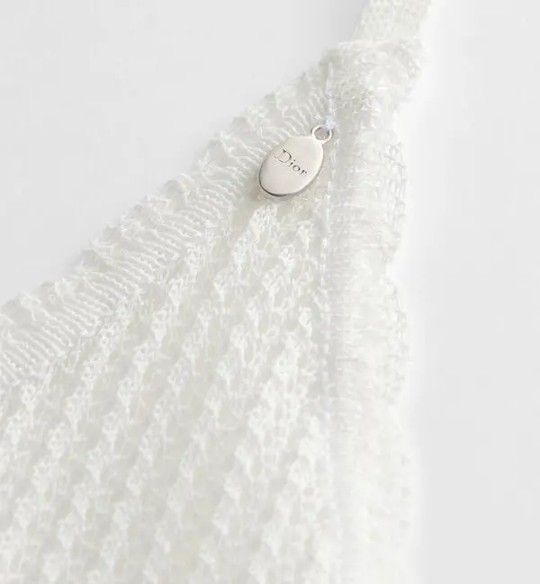 Dior Riviera Long Dress With Signature Charm