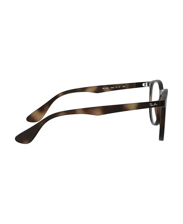 Ray-ban Erika Round Tortoiseshell Effect Eyeglasses