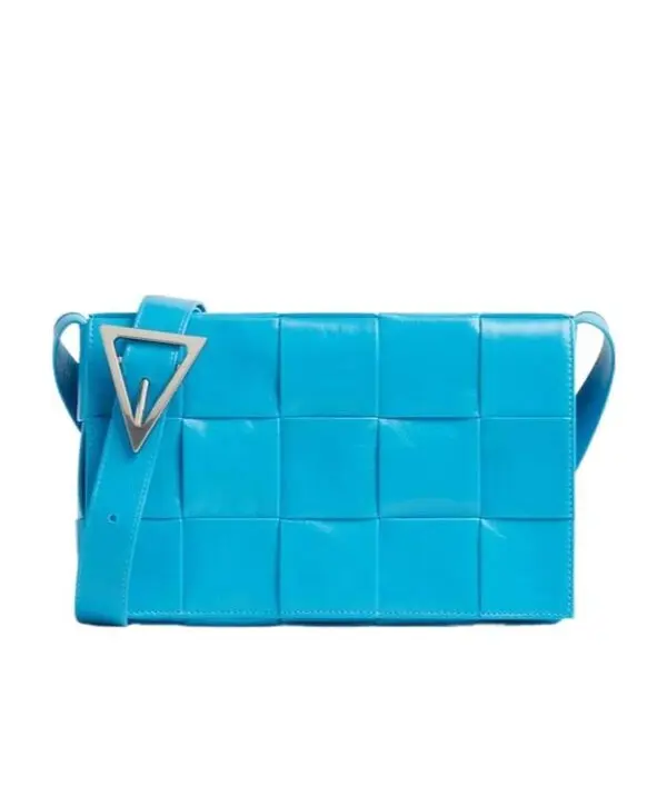 Bottega Veneta Cassette Satchel Bag - Blue