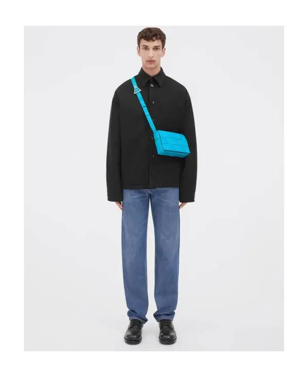 Bottega Veneta Cassette Satchel Bag - Blue